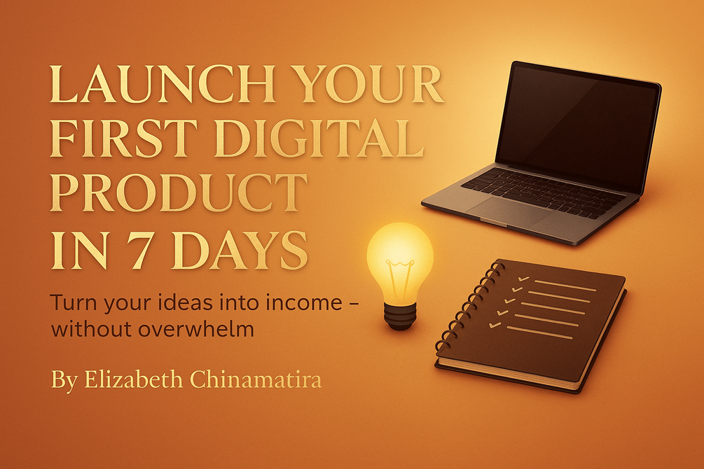 Launch Your First Digital Product in 7 Days