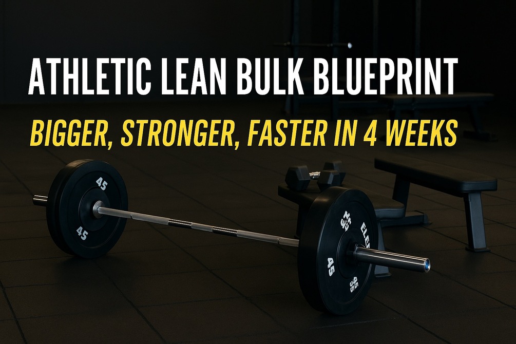BWall 1 Month Athletic Lean Bulk Program