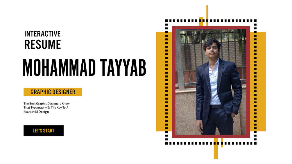 Interactive Resume Template: Get Noticed and Get Hired!