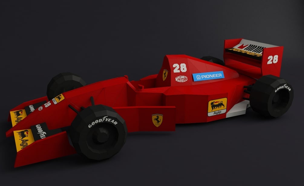 FERRARI PAPERCRAFT