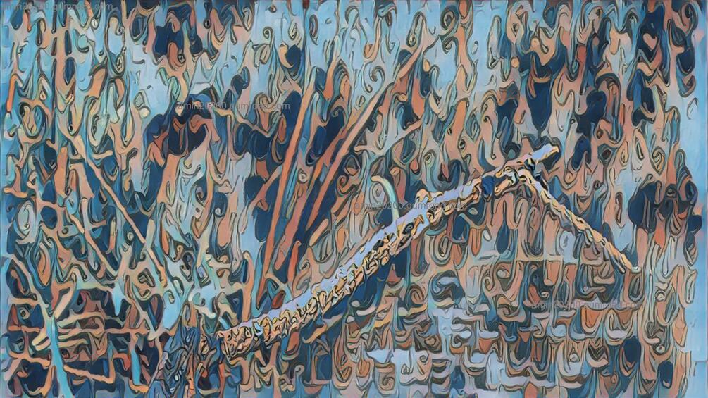 lovely freestyle art with Stunning Colours