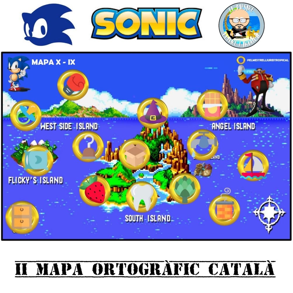 Mapa Ortogràfic - Sonic (X/IX) (CAT)