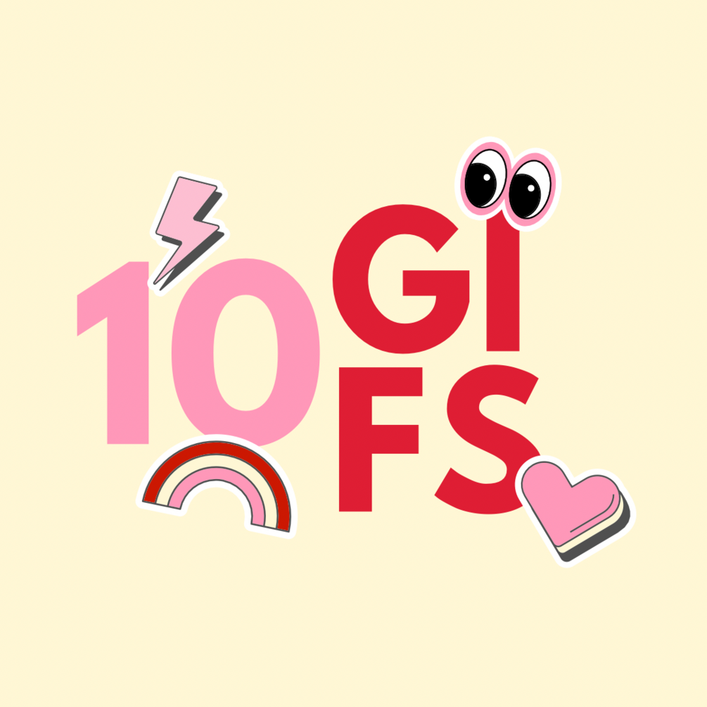 Paquete de 10 gifs personalizados