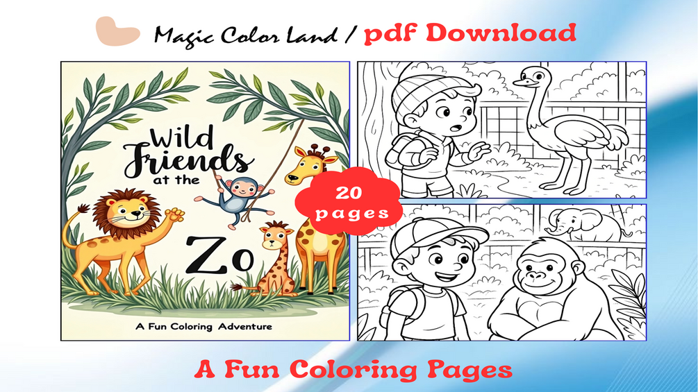 Wild Friends at the Zoo