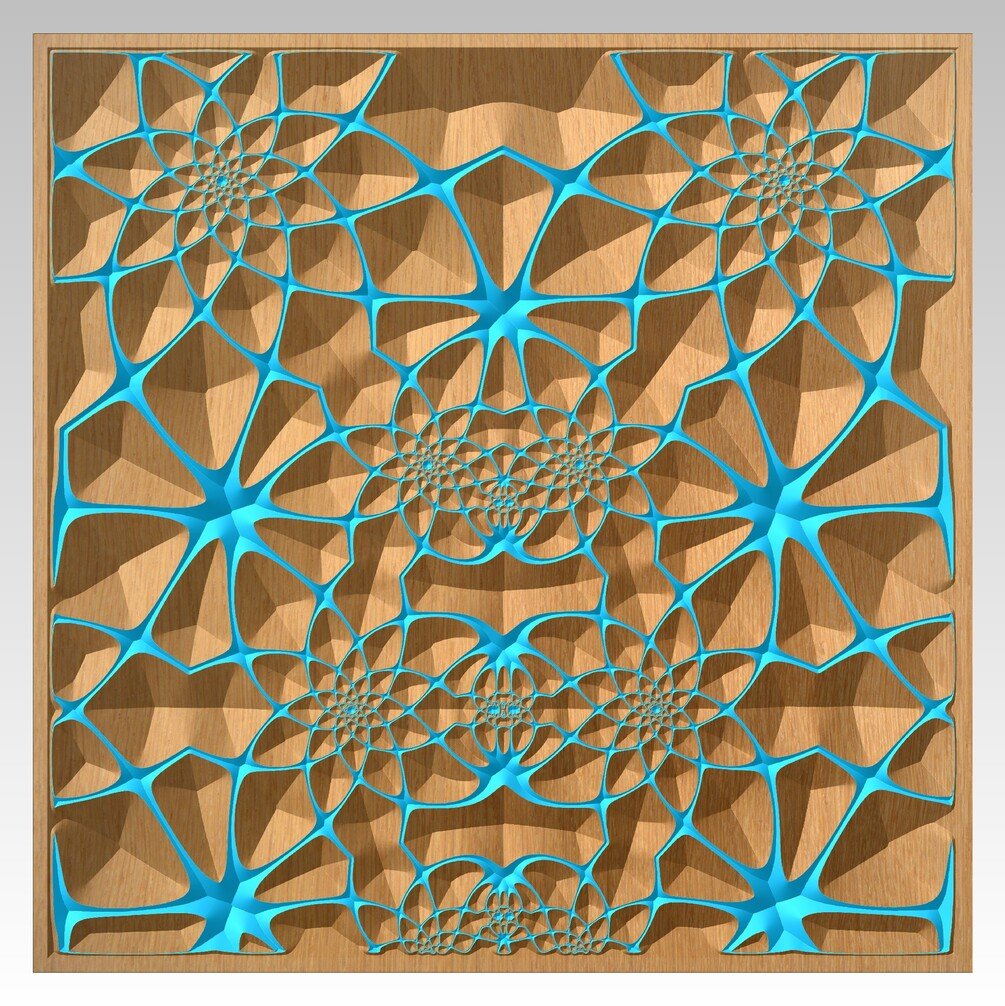 Vector file for CNC V-Carving "FLD19-165"