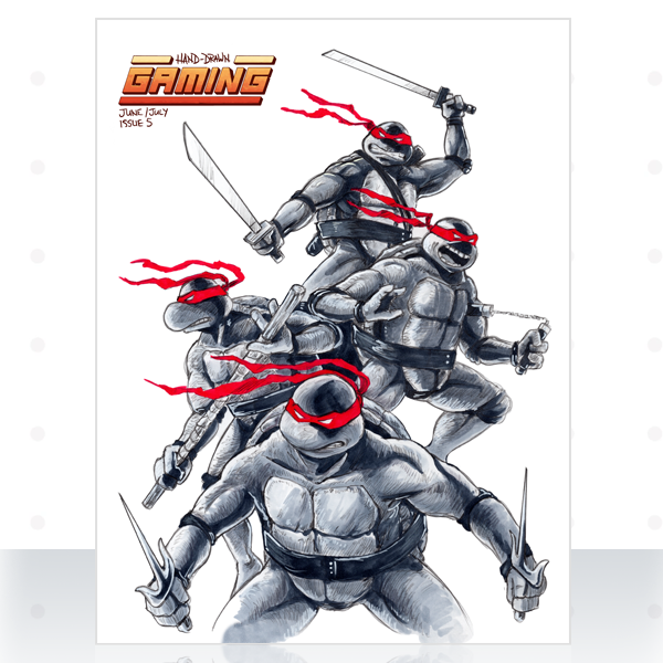 Hand-Drawn Gaming Issue #5 Deluxe Version