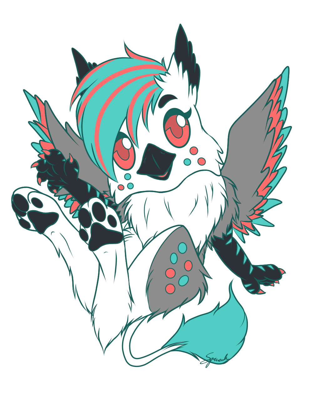 Chibi Gryphon Base