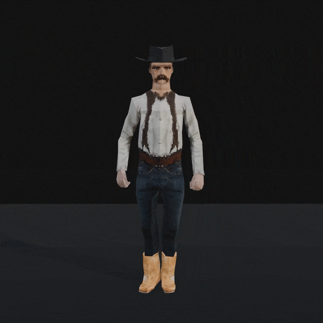 PSX Western Character Pack