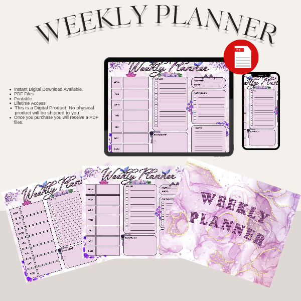 Weekly Planner