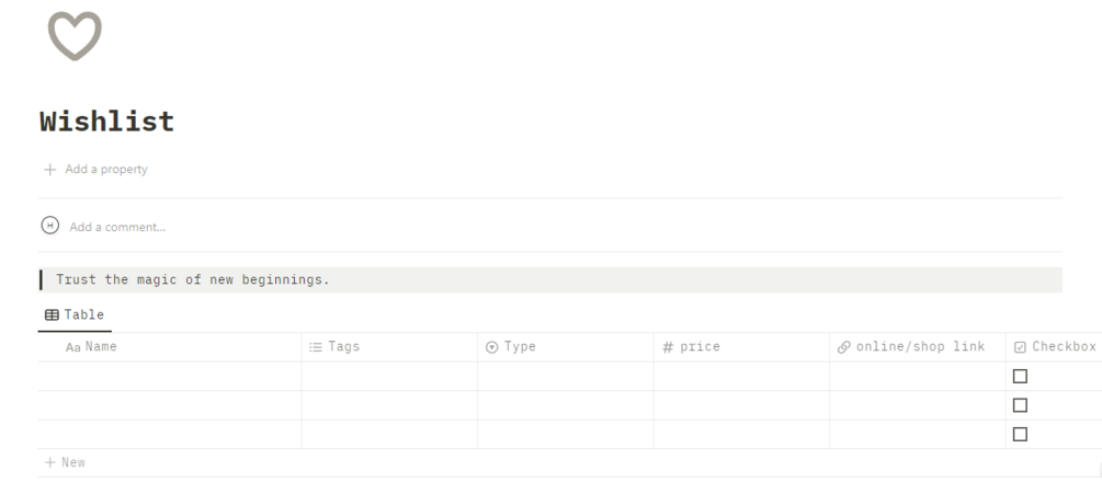 Notion Personal Space Template