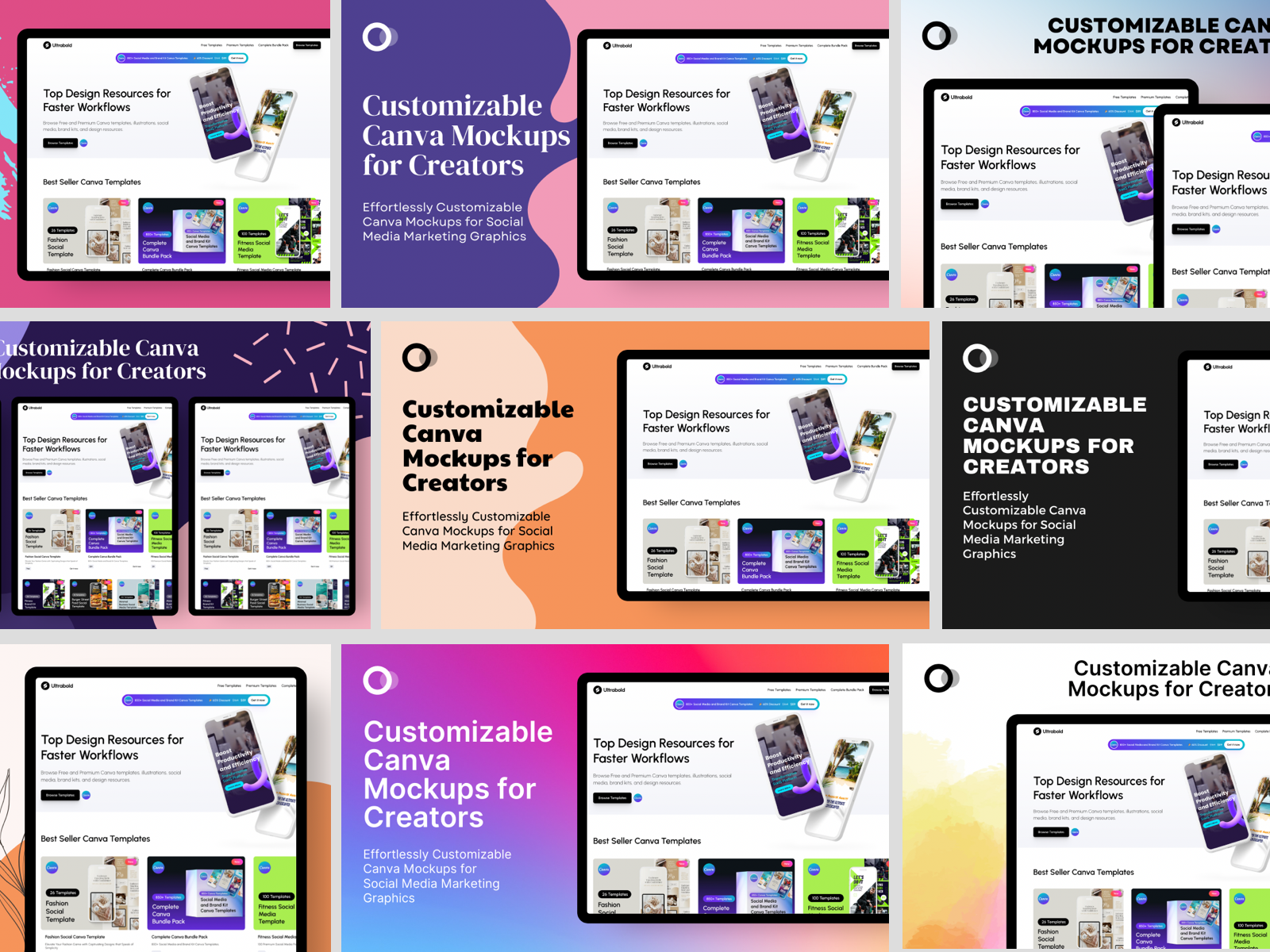 Free Mockup Templates for Canva 🎉 - Solt Wagner