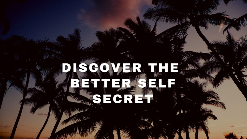Discover The Better Self Secret