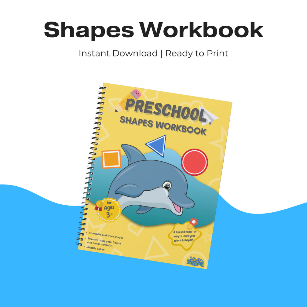 Busy Book (Preschool Shapes Workbook)