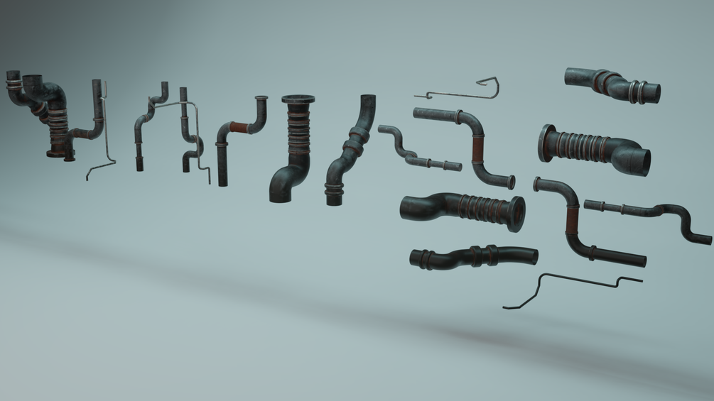 SciFi Pipes - Grimdark - Cyberpunk - Dystopian - Industrial