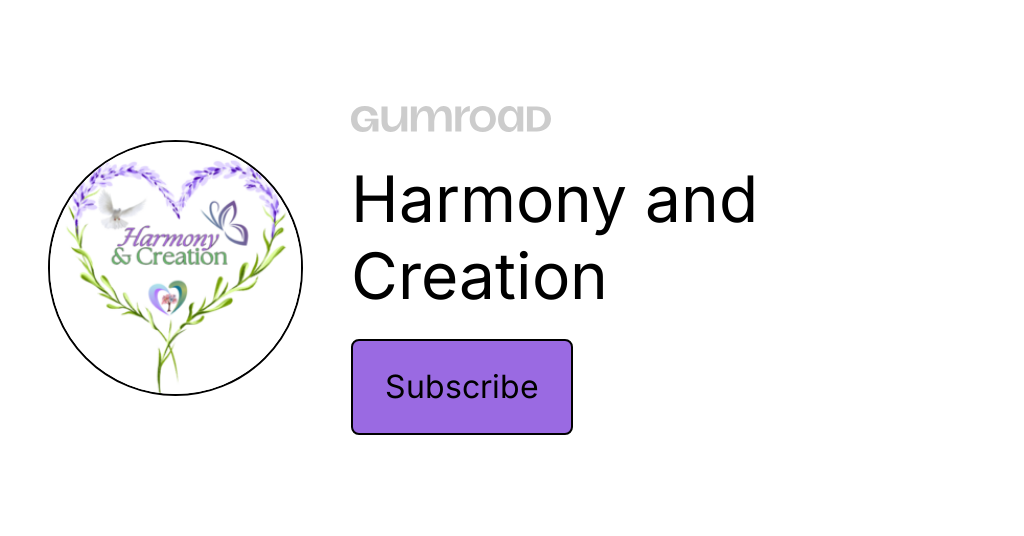 Harmony and Creation