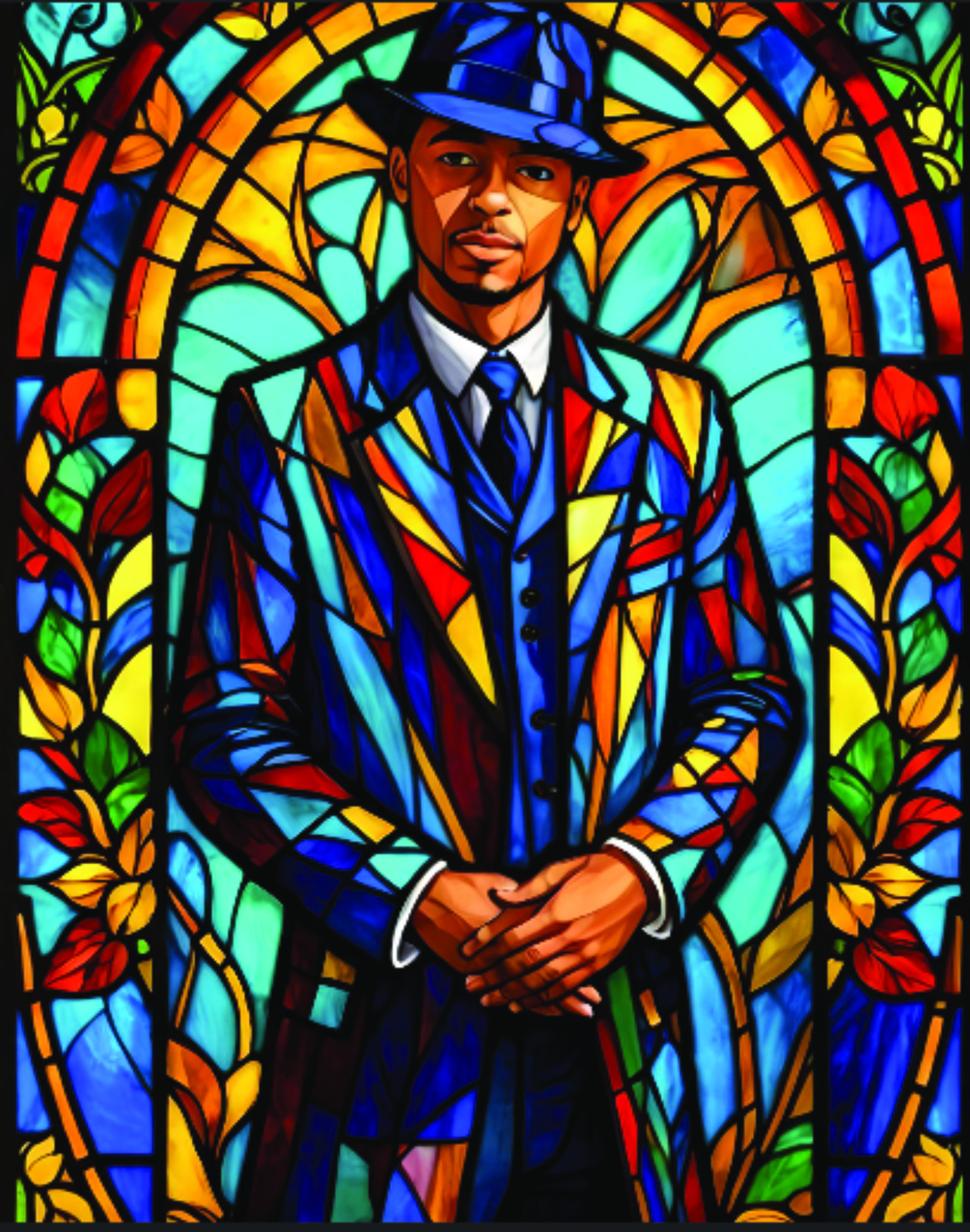 Stained Glass Man