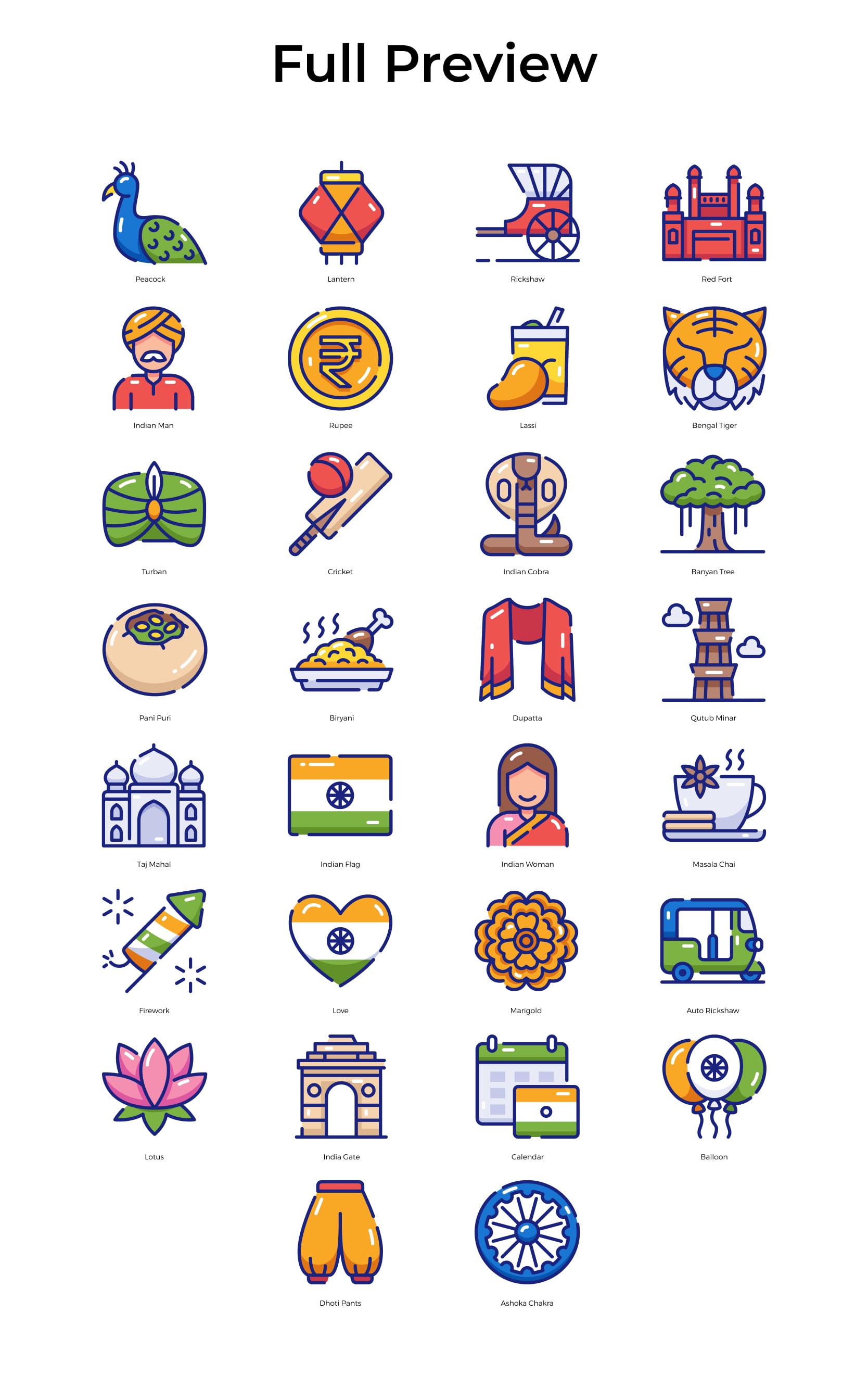 India Icon Pack