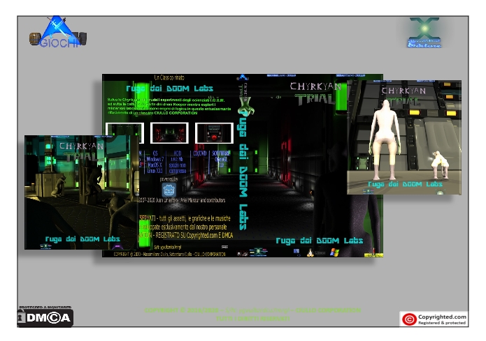 Chyrkyan Trial - Fuga dai DOOM Labs [3D CG Videogame + BONUS Contents]