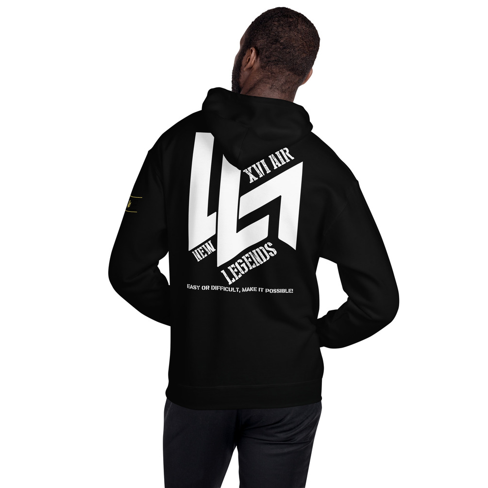 Xvi Air New Legends Motto Unisex Hoodie