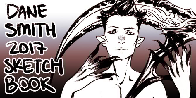 Dane Smith 2017 Sketchbook