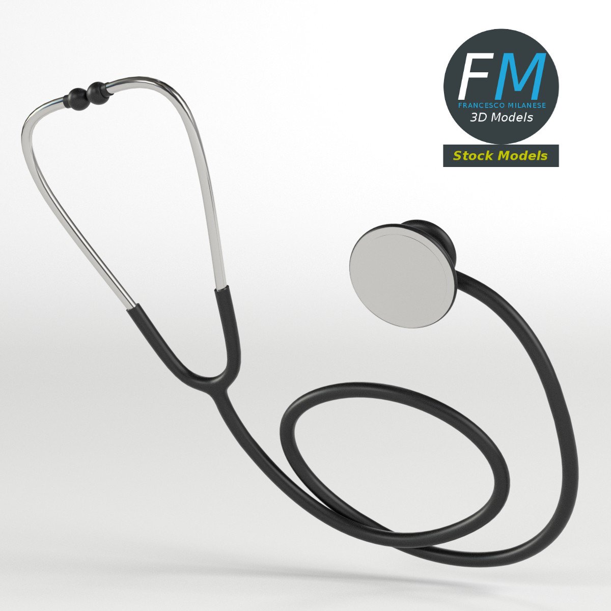 3D MODEL - Stethoscope