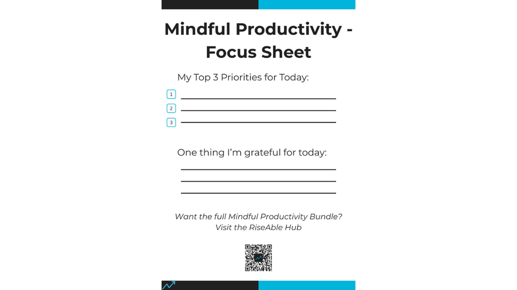 Mindful Productivity Bundle - Mini Freebie