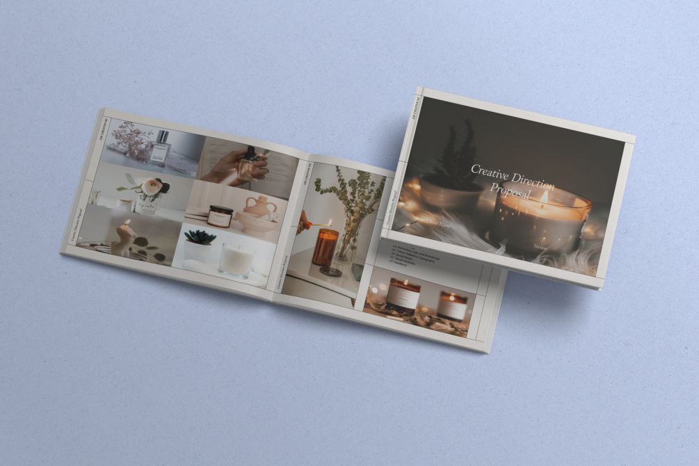 Creative Direction Proposal Template [ Abobe Illustrator ]