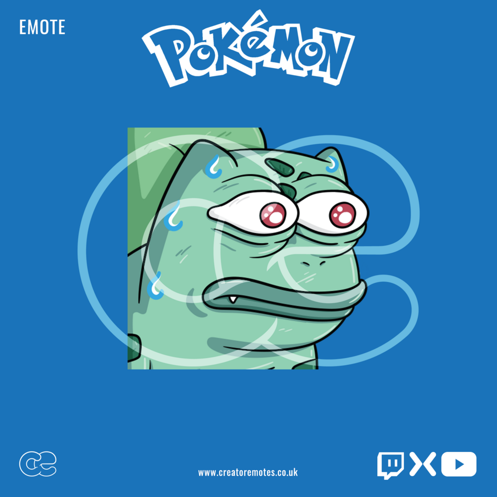 Emote - Bulbasaur MonkaS.
