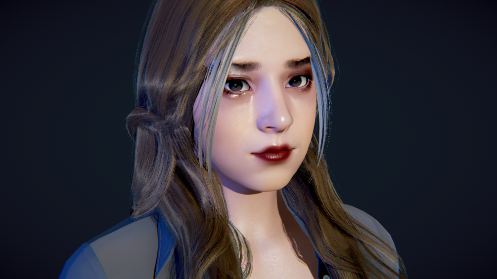Idol3D's Girl (Character Name "REQ.08")