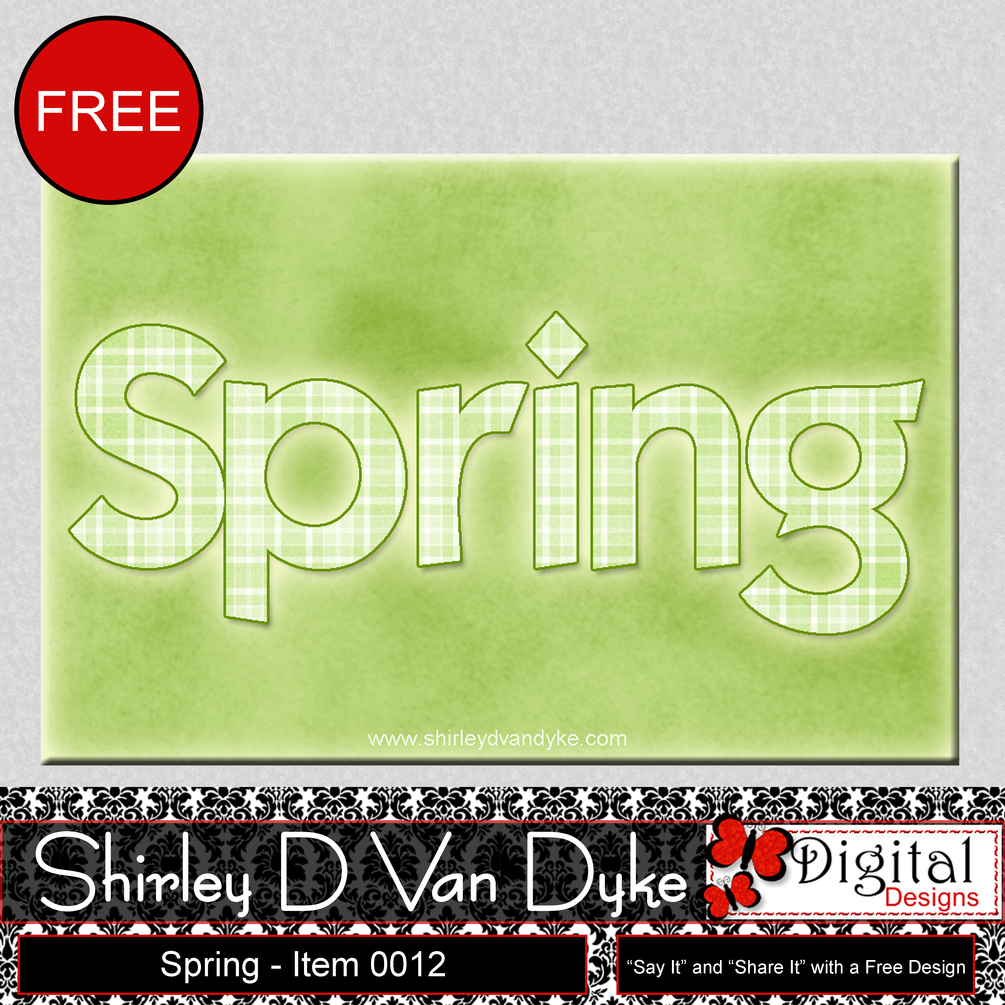 Free Design - Spring Item 0012