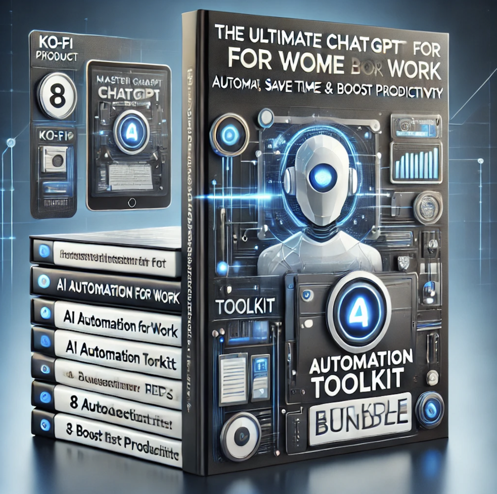 ChatGPT Productivity Bundle: Ebook + 8 AI Automation PDFs