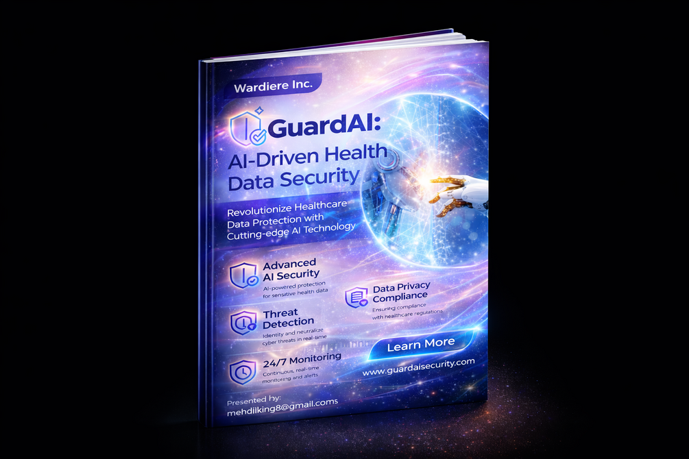 GuardAI: AI Health Security Pitch Deck (12 Slides