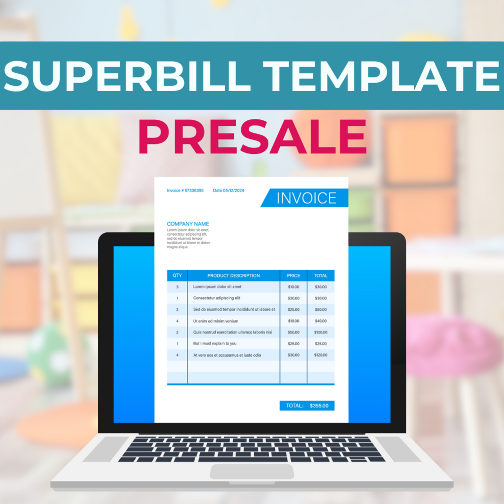 Superbill Template [PRESALE]