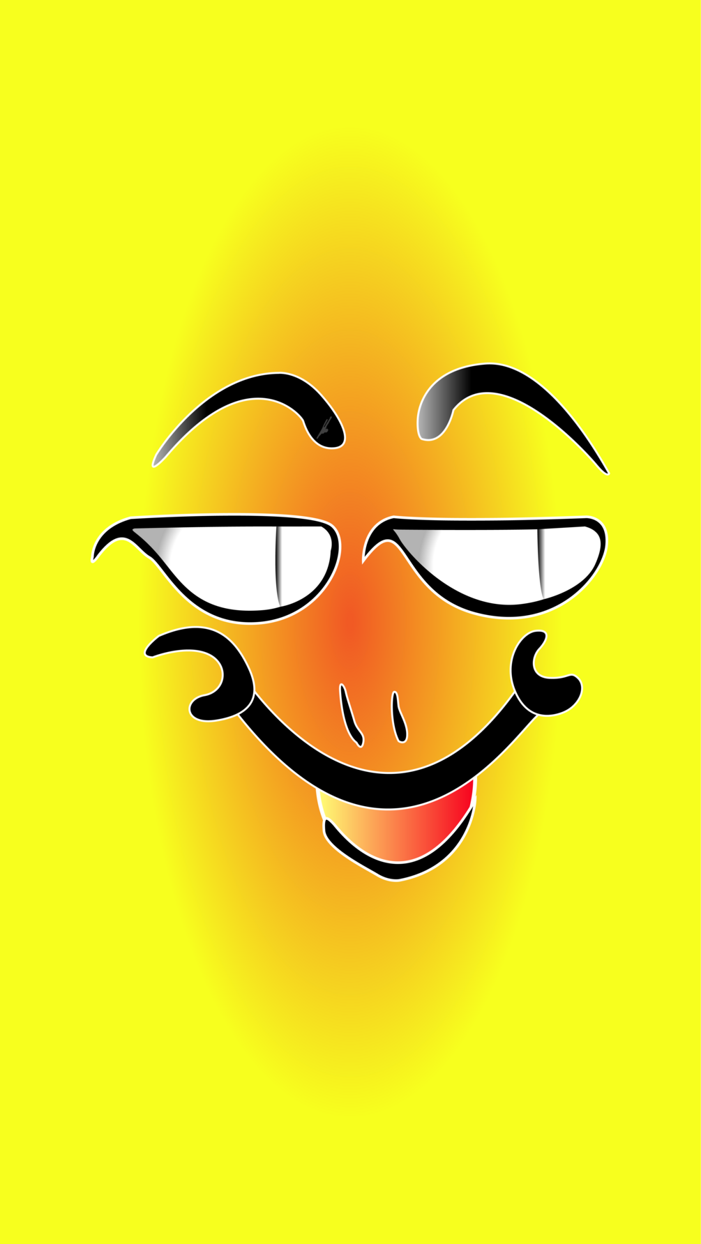 Smirking Face Wallpaper (Android)