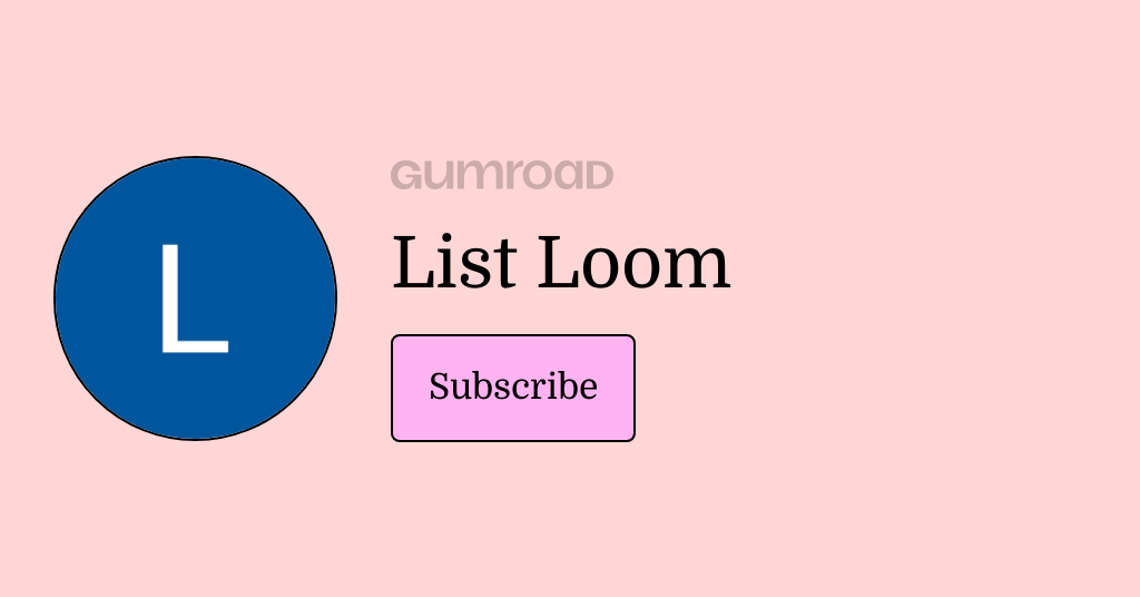 List Loom