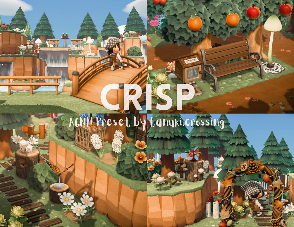 ACNH Lightroom Mobile Preset "Crisp" (Regular & Night ver)