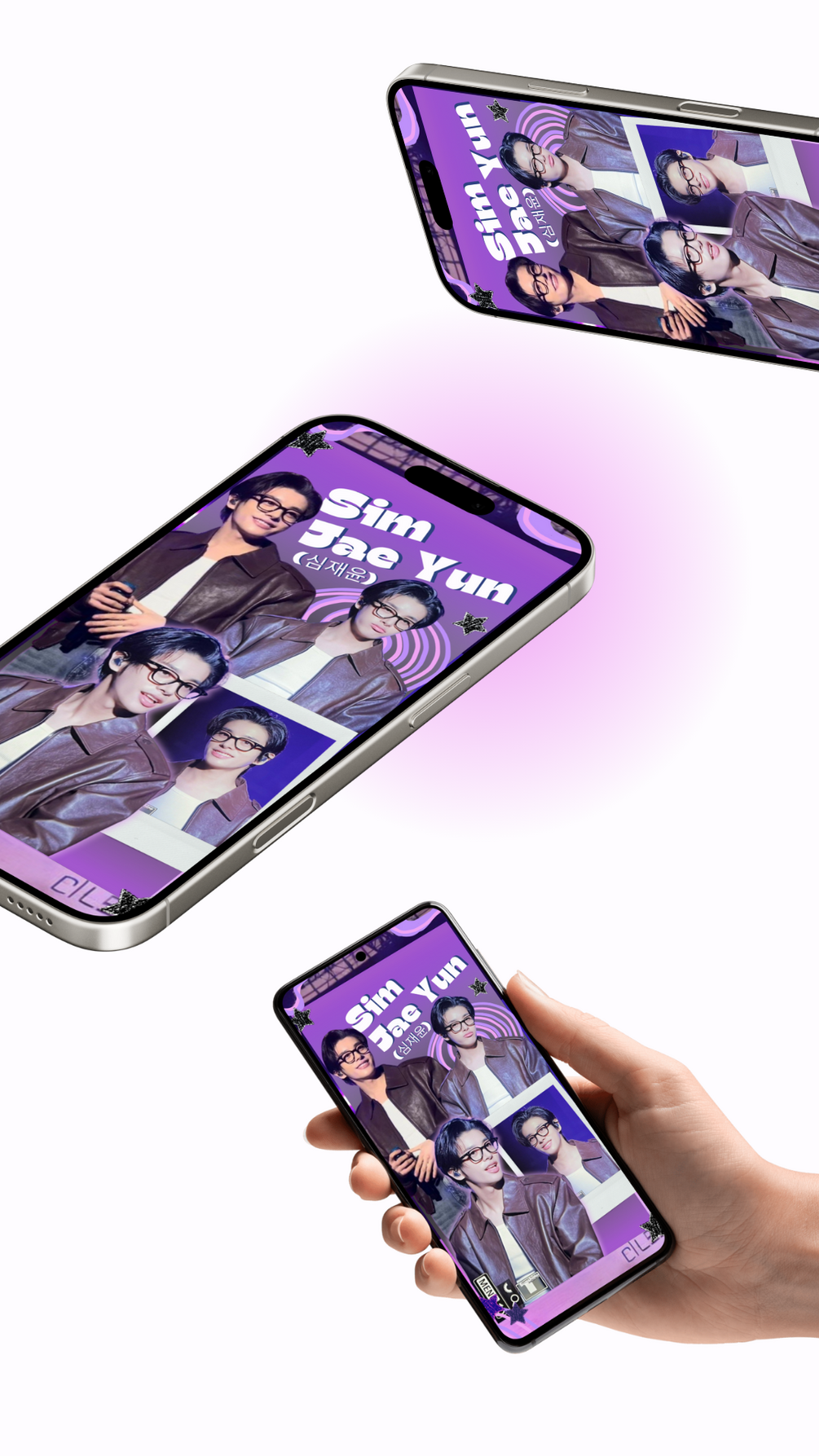 Purple Attack - Design Template for Instagram story, Wallpaper, Bias ...