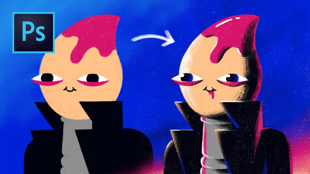 Texture & Shading in Photoshop - Illustration Tutorial | Project Files