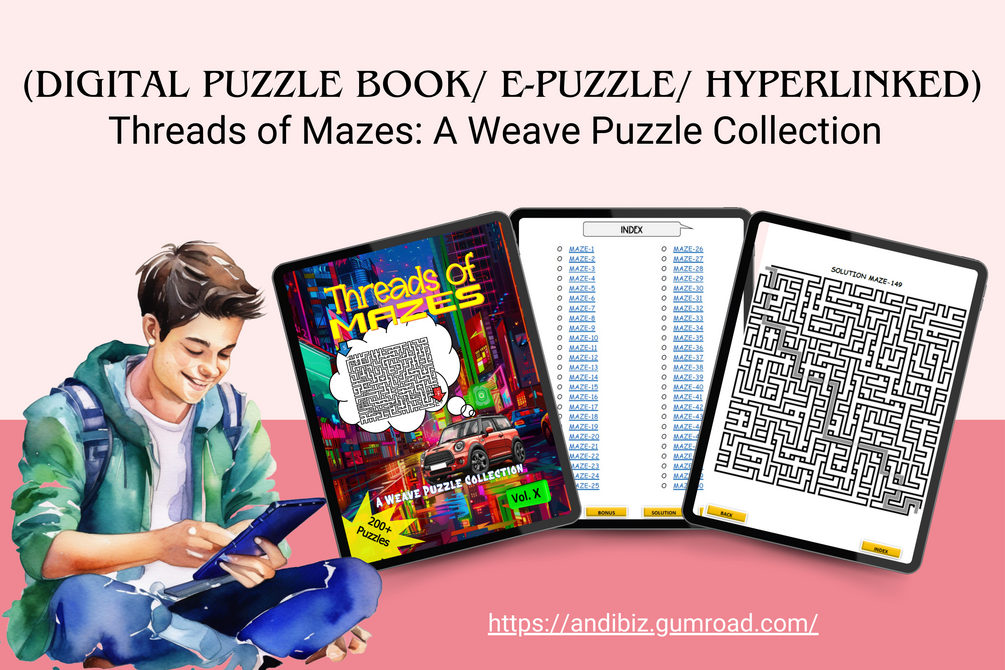 Threads of Mazes: A Weave Puzzle Collection