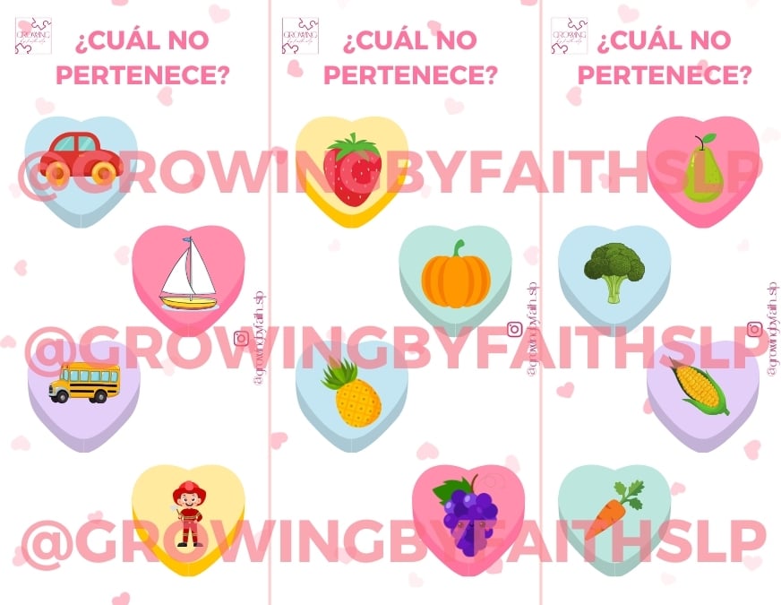 Articulación & Lenguaje: San Valentín