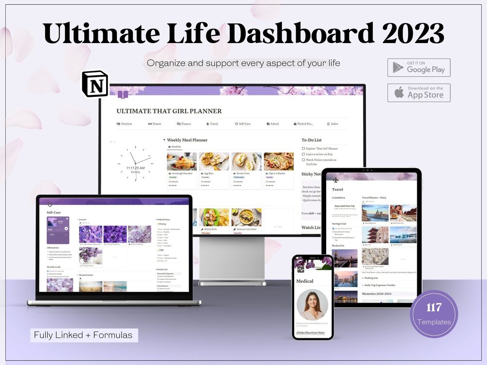 Ultimate Life Dashboard 2023