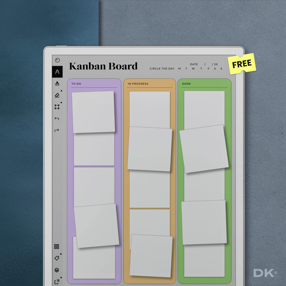 Kanban Board for reMarkable Paper Pro