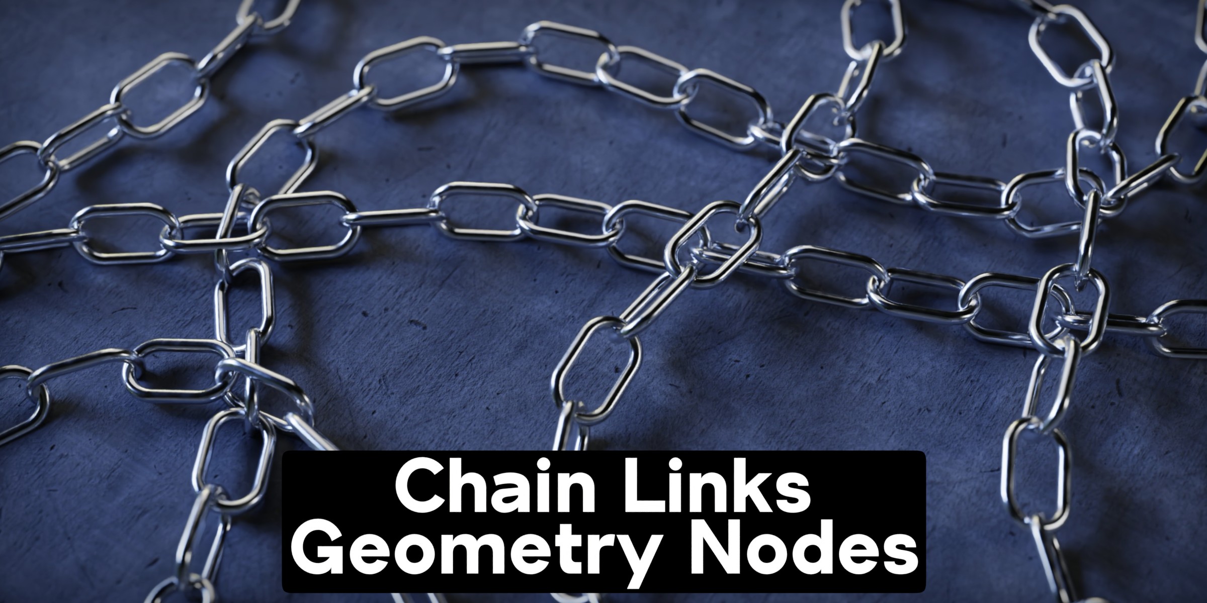 Customizable Chain Links рџ Geometry Nodes Blender Tutorial Ryan