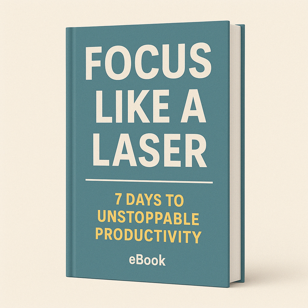 Focus Like a Laser: 7 Days to Unstoppable Productivity