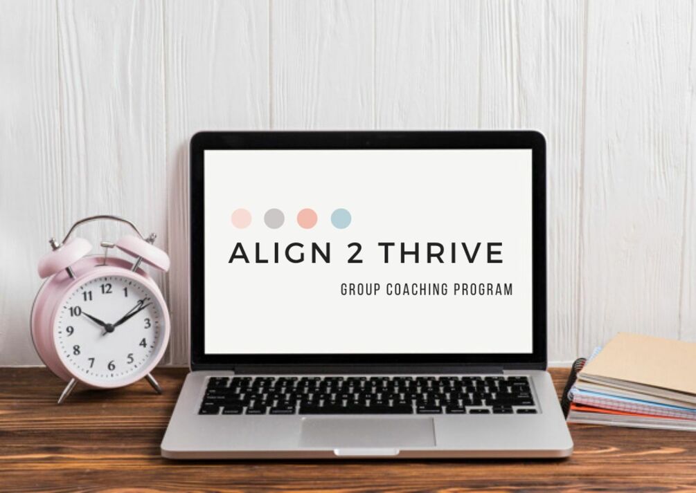 Align to Thrive: 3 Month Group Coaching Program by Kuji Coaching