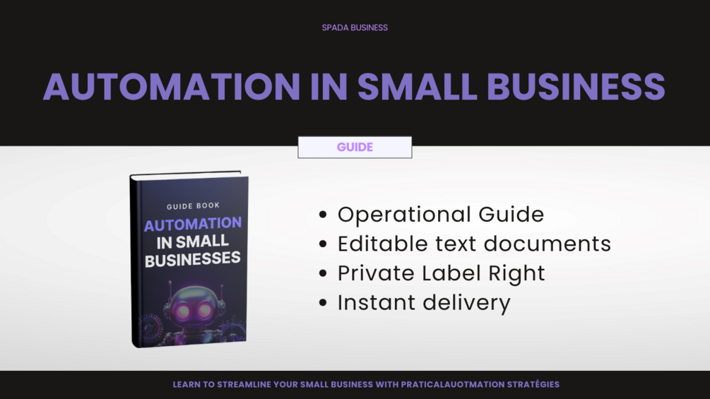 Automation in small business - Guide