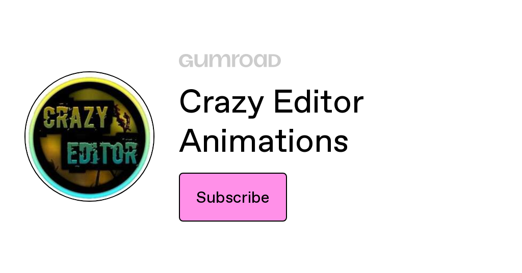 Crazy Editor Animations