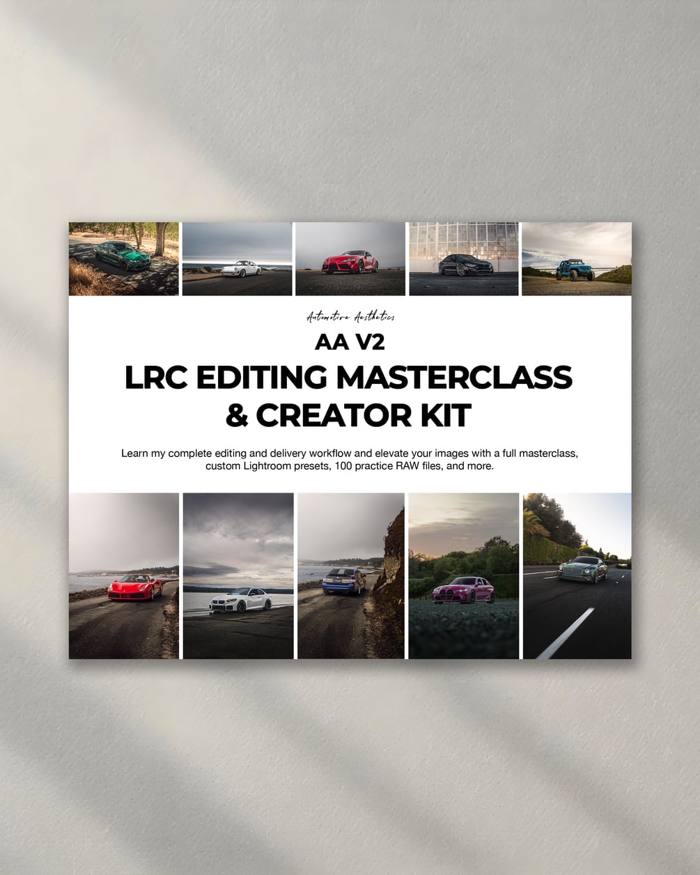 AA V2 LRC Editing Masterclass & Creator Kit