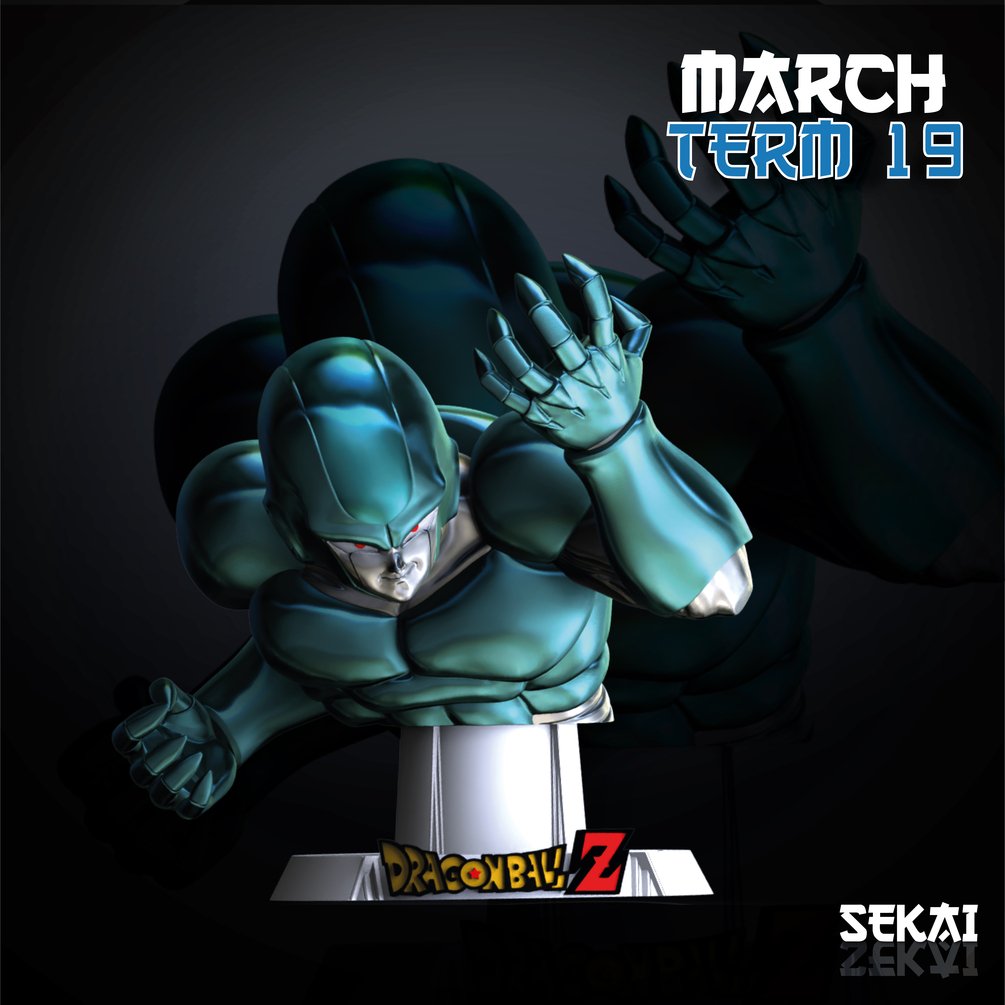 Cooler Bust - Sekai 3D Models - Tested and Ready for 3D printing