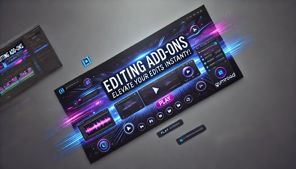 🚀 Editing Add-Ons – Elevate Your Video Edits Instantly! 🎬